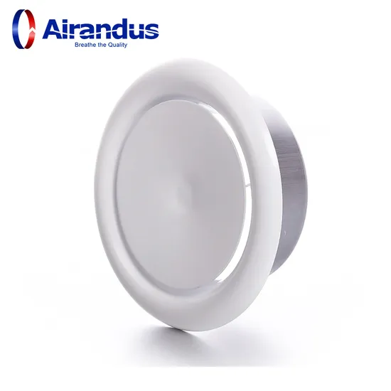 Wall Duct Outdoor Round Air Conditioning HVAC Ventilation Disc Valve ...